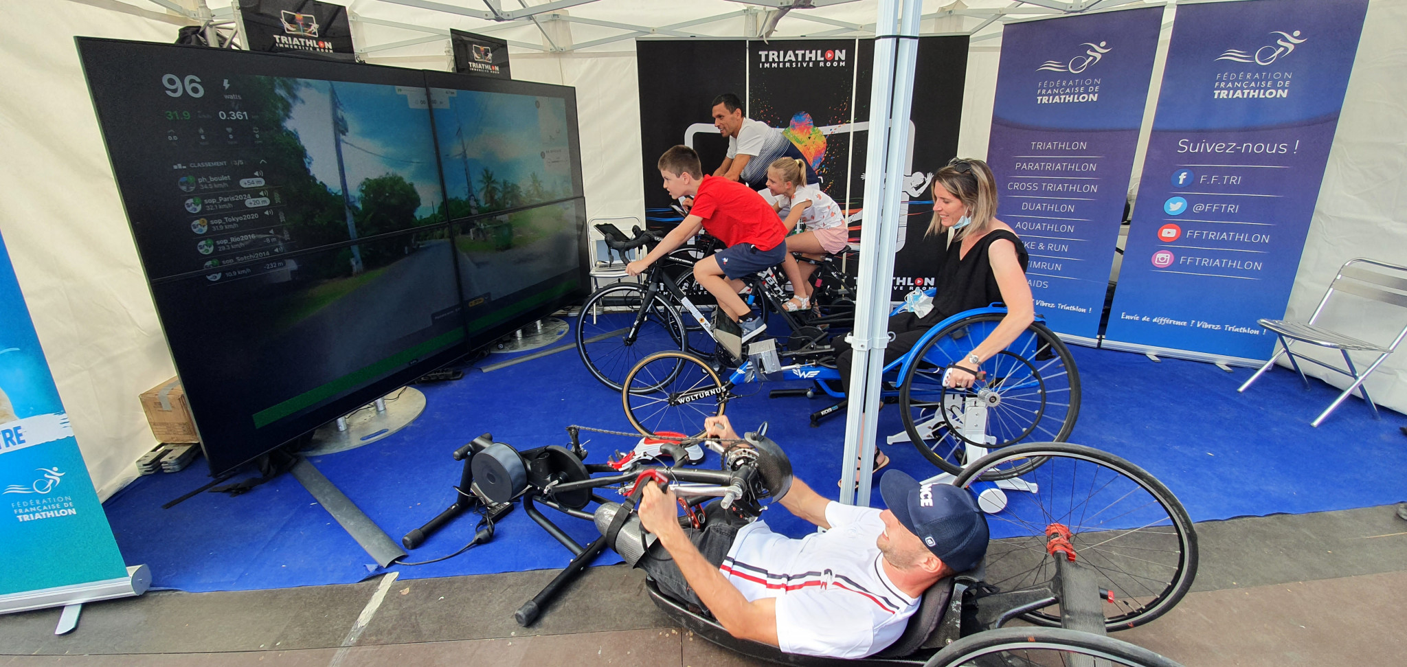Triathlon Immersive Room - FFTRI