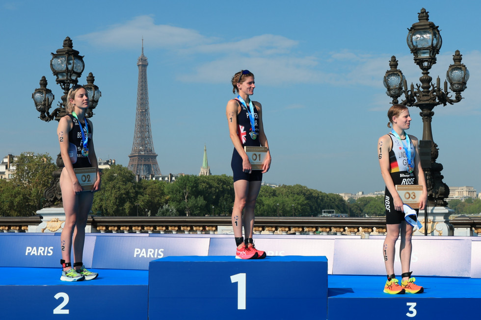 TRIATHLON TEST EVENT PARIS 2023 FEMMES : UNE MÉDAILLE D’ARGENT QUI VAUT ...