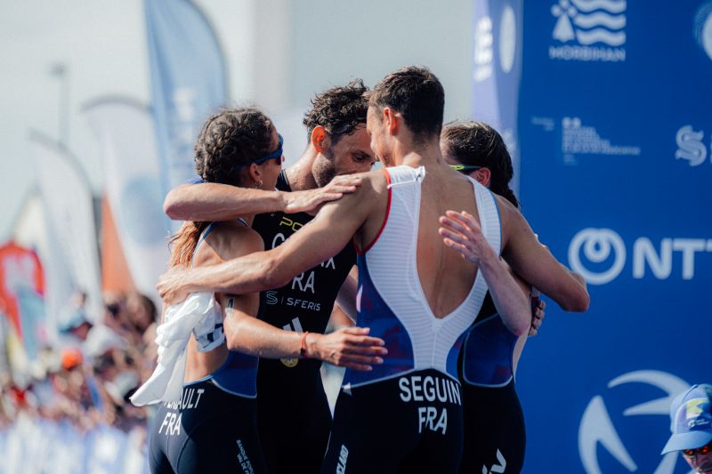 WTCS QUIBERON RELAIS MIXTE : LES BLEUS CONCLUENT EN BEAUTÉ UN WEEK-END ...